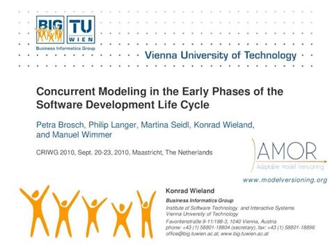 Pdf Concurrent Modeling In The Early Phases Of The Software Development Life Cycle Dokumen Tips