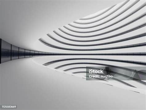 백색 원형 공간 미래 건축 건물의 관점 요약 미래 지향적인 아이디어 디자인 3d 렌더링 0명에 대한 스톡 사진 및 기타 이미지 Istock
