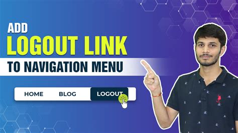 How To Add WordPress Logout Link To Navigation Menu