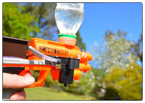 Auto Water Pistol Nerf Gun Hack V1 9 Steps With Pictures Instructables