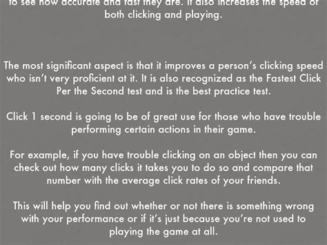 CPS Test Click Per Second Test By Click Per Second