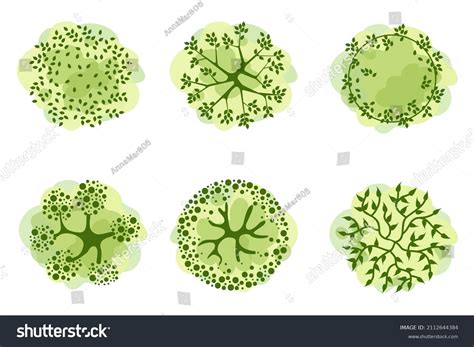 Trees Master Plan Architecture Sketch Green Stock Illustration 2112644384 Shutterstock