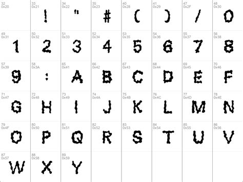download free blobs regular font design halloween blobs ttf