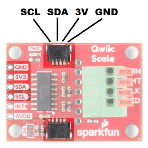 Qwiic Nau Scale Arduino Pins Force Weight Sparkfun Community