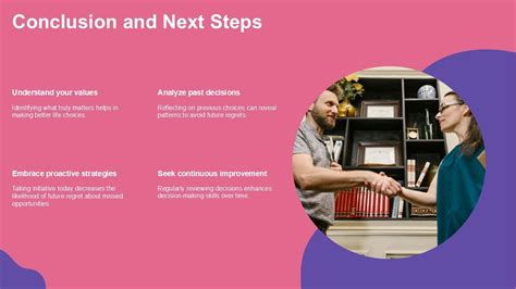 Conclusion And Next Steps Regret Minimization Ppt Presentation St Ai Ss