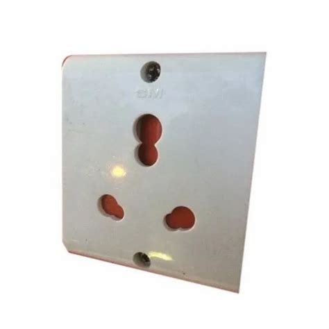 3 Pin Modular Socket At ₹ 60 Piece Modular Socket In Mumbai Id 13892751955