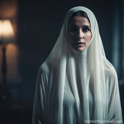 A Female Ghost Appears Stable Diffusion Online