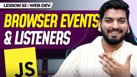 Understanding Events And Listeners In Javascript A Comprehensive Guide