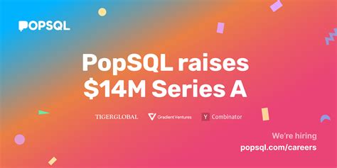 Popsql Raises 14m Series A From Tiger Global To Help Data Teams Collaborate Popsql