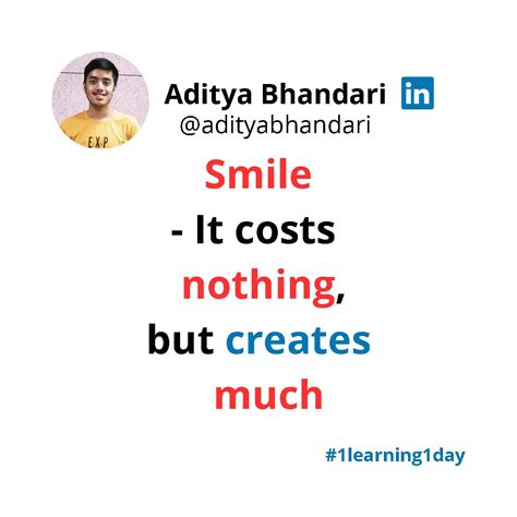 Aditya Bhandari On Linkedin 1learning1day Happiness Growth