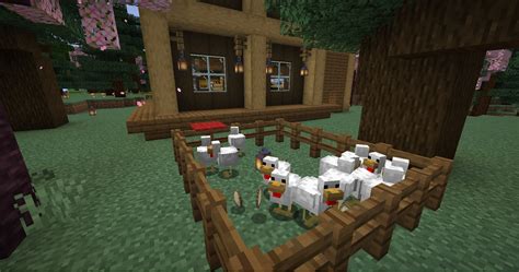 Chicken Pen Minecraft