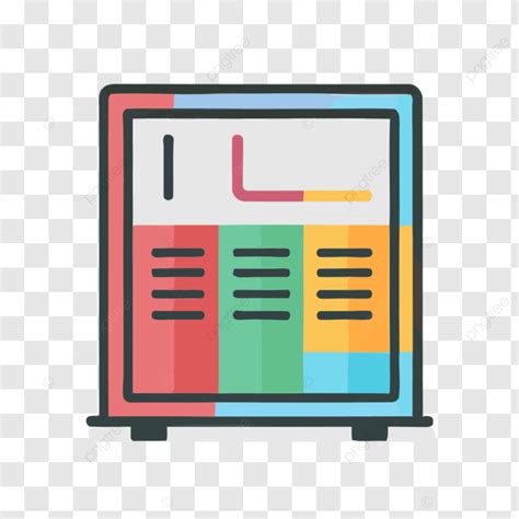 책이 열려 있는 다채로운 컴퓨터 벡터 흰색 배경에 온라인 호스팅의 단순한 다채로운 아이콘 그림자 없음 작은 프레임 중앙 Png 일러스트 및 벡터 에 대한 무료