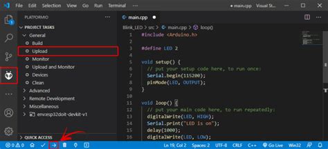 Premiers Pas Avec Vs Code Et Platformio Ide Pour Esp32 Et Esp8266