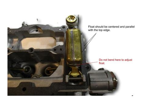 Afb Float Adjustment Mikes Carburetor Parts