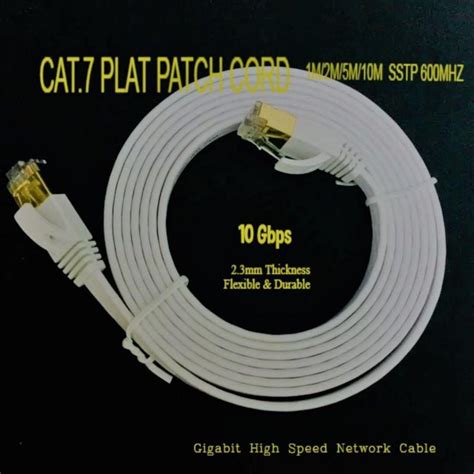 0 5m 10m Lan Cable Cat 6 Cat 7 Cat 8 Flat Round Utp Ethernet Network