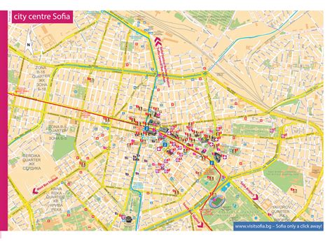 Tourist Map Of Sofia
