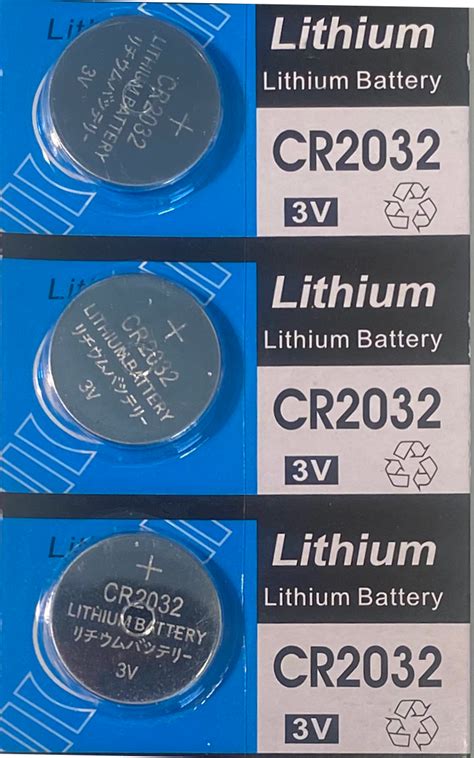 CR2032 Lithium Coin Cell Button Battery Glamall