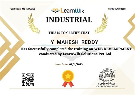 Mahesh Reddy On Linkedin 🥳🥳🥳im Very Happy On Receiving This Valuable