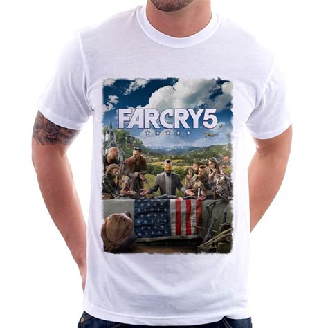 Camiseta Camisa Far Cry 5 Jogo Tiro Cs225 Elo7