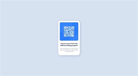 Frontend Mentor Qr Code Component Using Very Basic Html And Css Coding