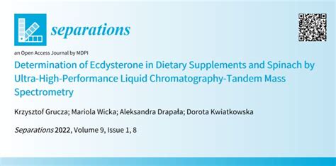 Separations Mdpi On Linkedin Recommendedpaper 2021paper