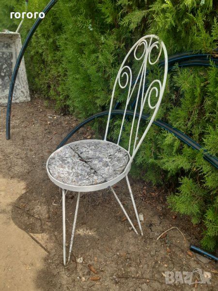 Метални столове 4 бр в Градински мебели декорация в гр Русе Id37712617 — Bazar Bg