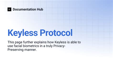 keyless protocol documentation hub