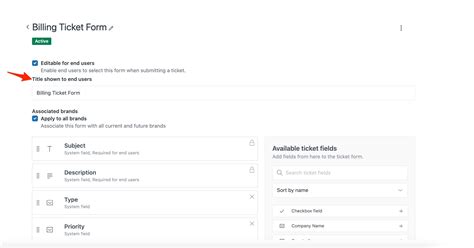 Creating Multiple Ticket Forms Zendesk Help