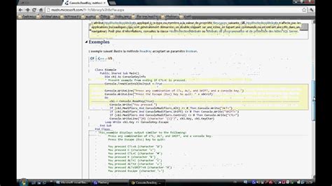 Comment Utiliser La Documentation Avec Visual Basic Express 2010 Youtube