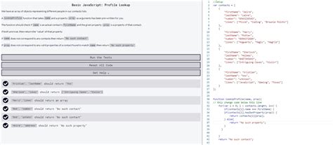 Javascript Profile Look Up Freecodecamp Challenge Stack Overflow