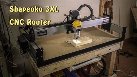 New CNC Router Shapeoko XL YouTube