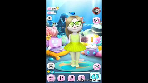 Обзор игры моя говорящая Анджела Youtube