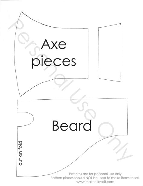 Free Pattern Pieces Make It And Love It