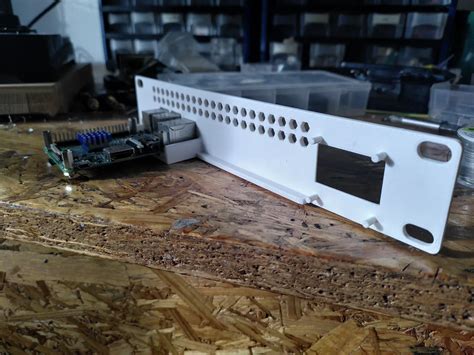 Pi Rack Mount Zoll OLED By Ttt Download Free STL Model Printables Com