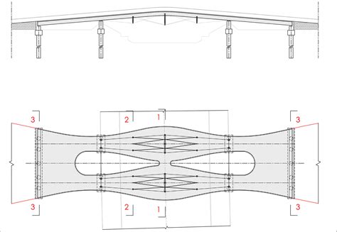 Baoying High Speed Railway Station Pedestrian Bridge Lotus Leaf Bridge By Zhang Bing And Atelier