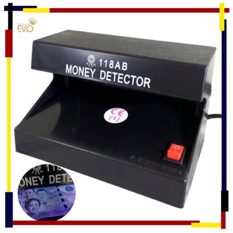 Wm Uv Light Electronic Fake Money Detector Shopee Philippines