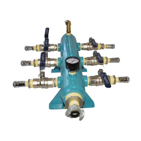 Air Manifold 6 Port Air Pig With Nittos Man6 Nitto • Air Tools Wa