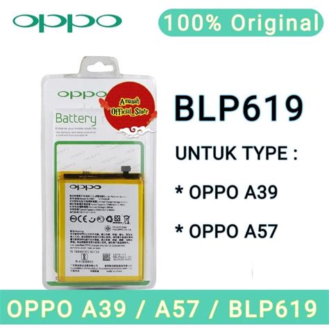 Jual Baterai Oppo A A Blp Batre Blp Oppo A A Original Bergaransi Dan
