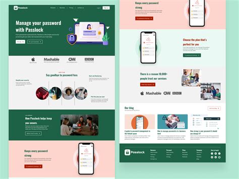 Passlock Password Manager By Fuhad Adegbenro On Dribbble