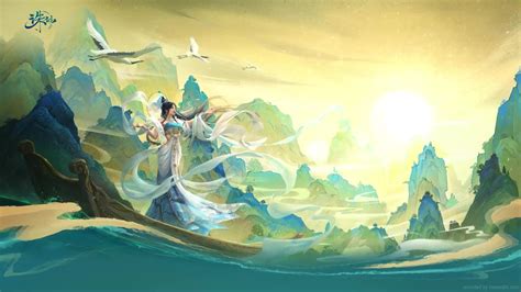 Fantasy Girl Chinese Jade Dynasty Live Wallpaper Moewalls