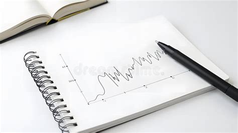 A Sleek Black Pen Rests On An Open Spiral Notepad With A Visually Organized Chart Perfect For