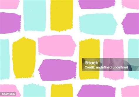 화려한 텍스처 브러쉬 선 흰색 배경에 고립 된 완벽 한 패턴 가리기에 대한 스톡 벡터 아트 및 기타 이미지 가리기 거친 고무도장 Istock