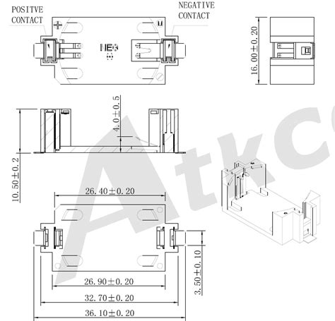 표면 마운트 Smt Cr2477 코인 셀 배터리 홀더 의 고품질 표면 마운트 Smt Cr2477 코인 셀 배터리 홀더