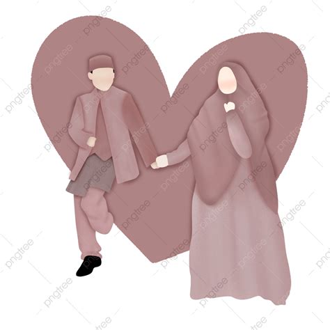 穆斯林夫婦 幾個穆斯林 帕桑甘夏裡 穆斯林夫婦素材圖案，psd和png圖片免費下載