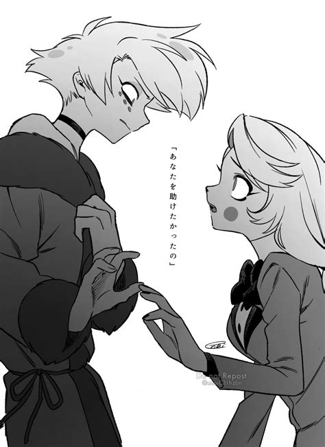 Menma Enaic31 Angel Dust Charlie Morningstar Hazbin Hotel Hellaverse Absurdres