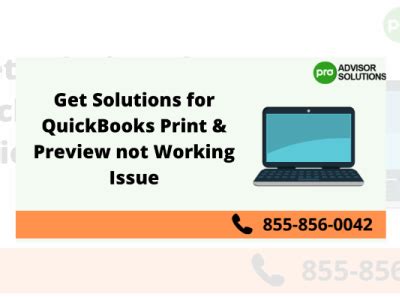 How Do I Fix Quickbooks Print Preview Not Working Issue Swift By Allan Ramsay On Dribbble