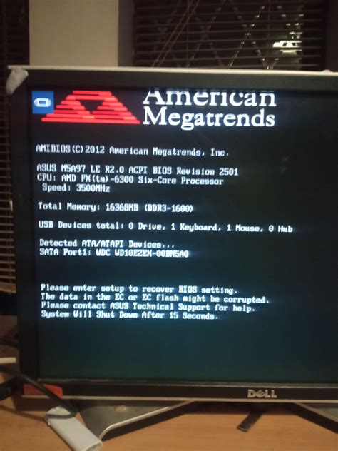 Any Had This Bios Problem Before Had Windows Running And Cant Get