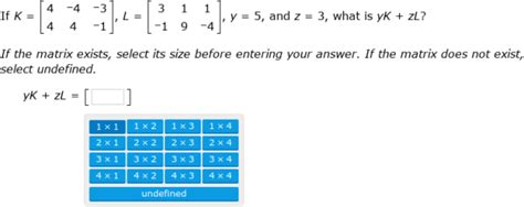 IXL Add And Subtract Scalar Multiples Of Matrices Algebra Practice