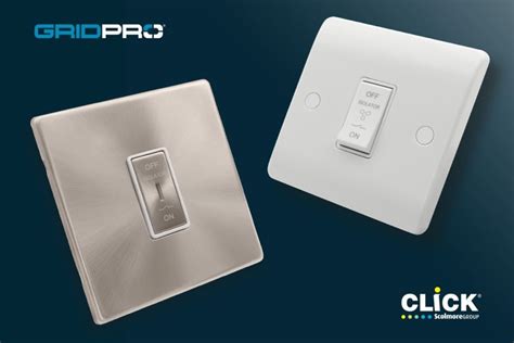 Click Scolmore Adds Pole Fan Isolation Switches To GridPro Range Electrical Contracting News
