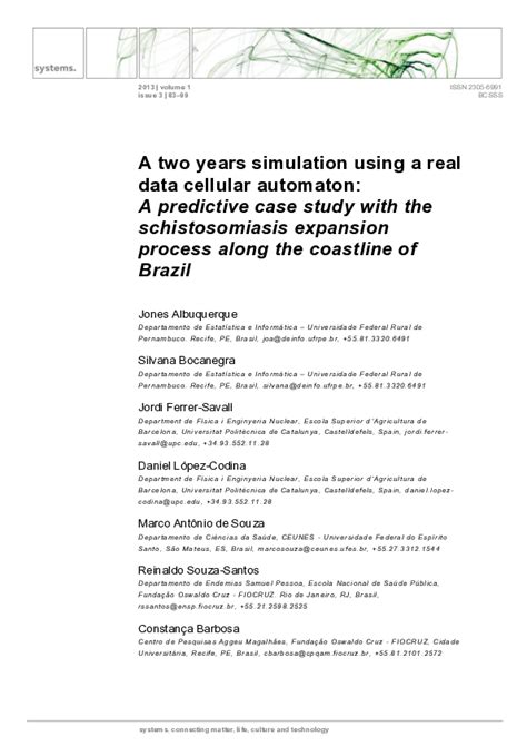 Pdf A Two Years Simulation Using A Real Data Cellular Automaton A